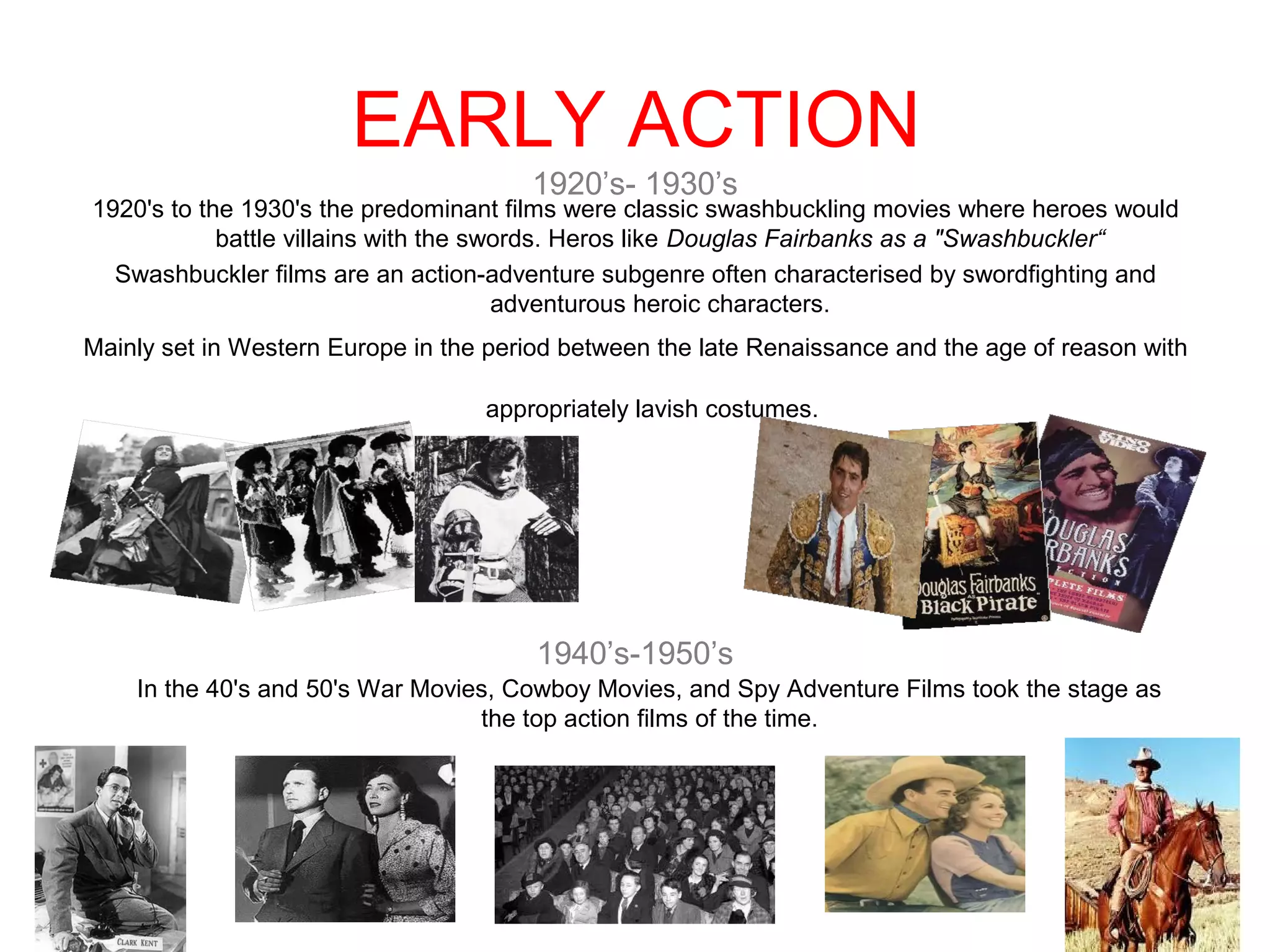 The evolution of action film genre | PPT | Western | Genres
