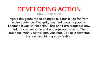 The evolution of action film genre | PPT