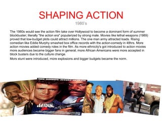 The evolution of action film genre | PPT | Western | Genres