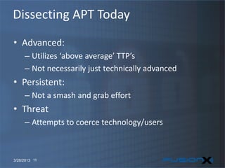 The Evolution of Advanced Persistent Threats_The Current Risks and ...