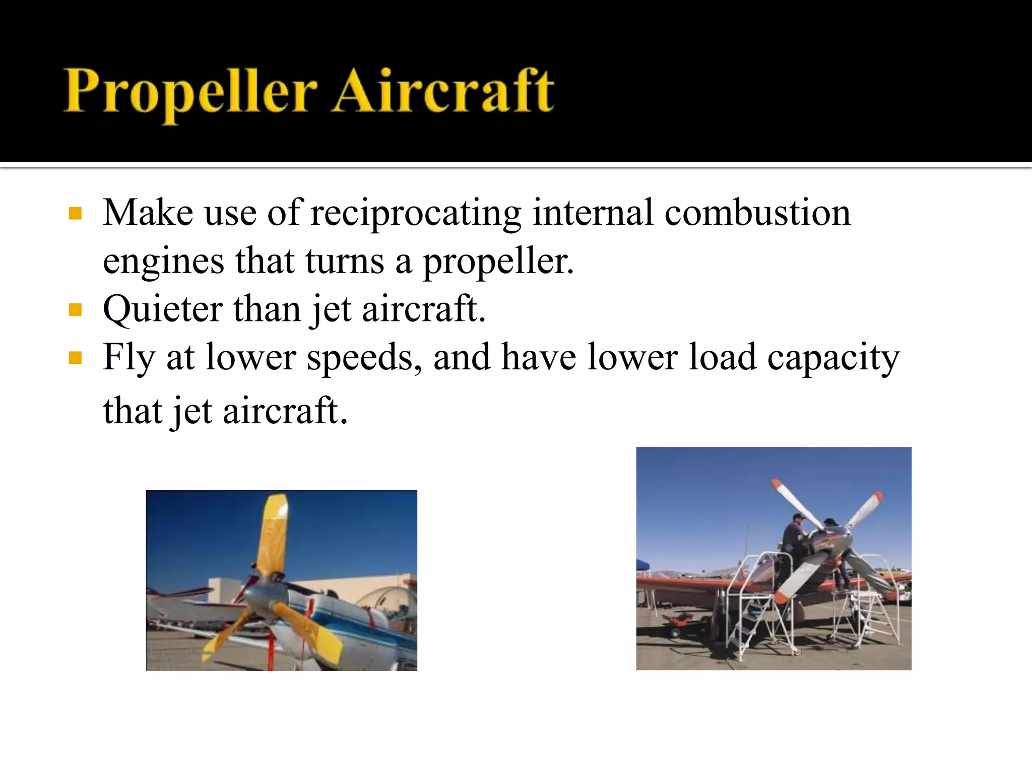 The evolution of airplanes | PPTX