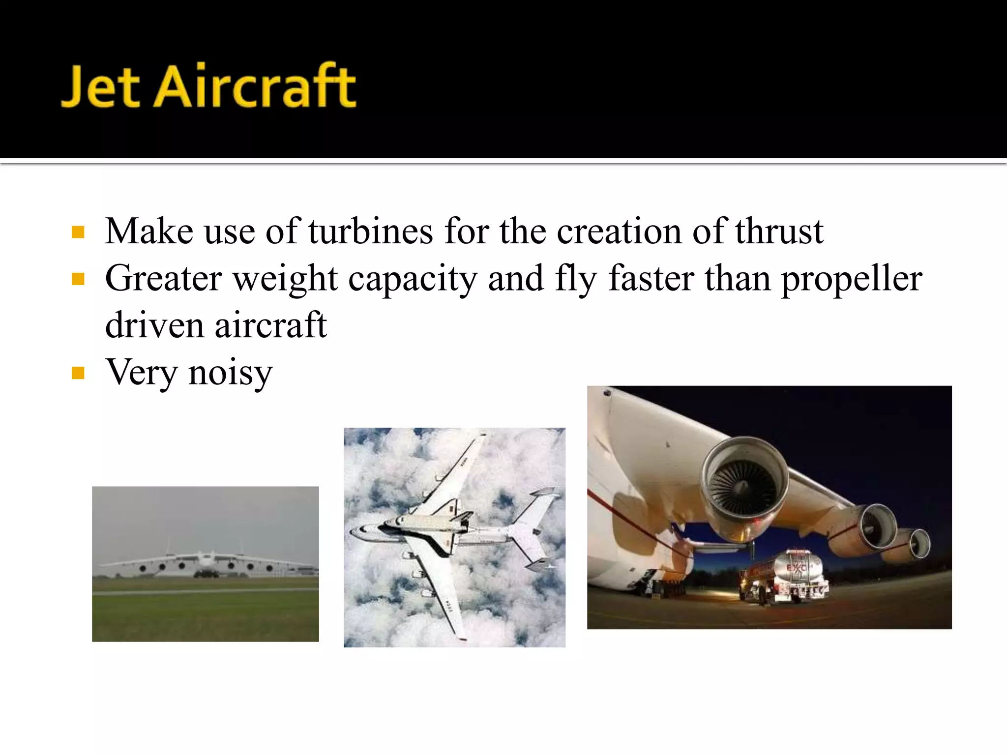The evolution of airplanes | PPTX