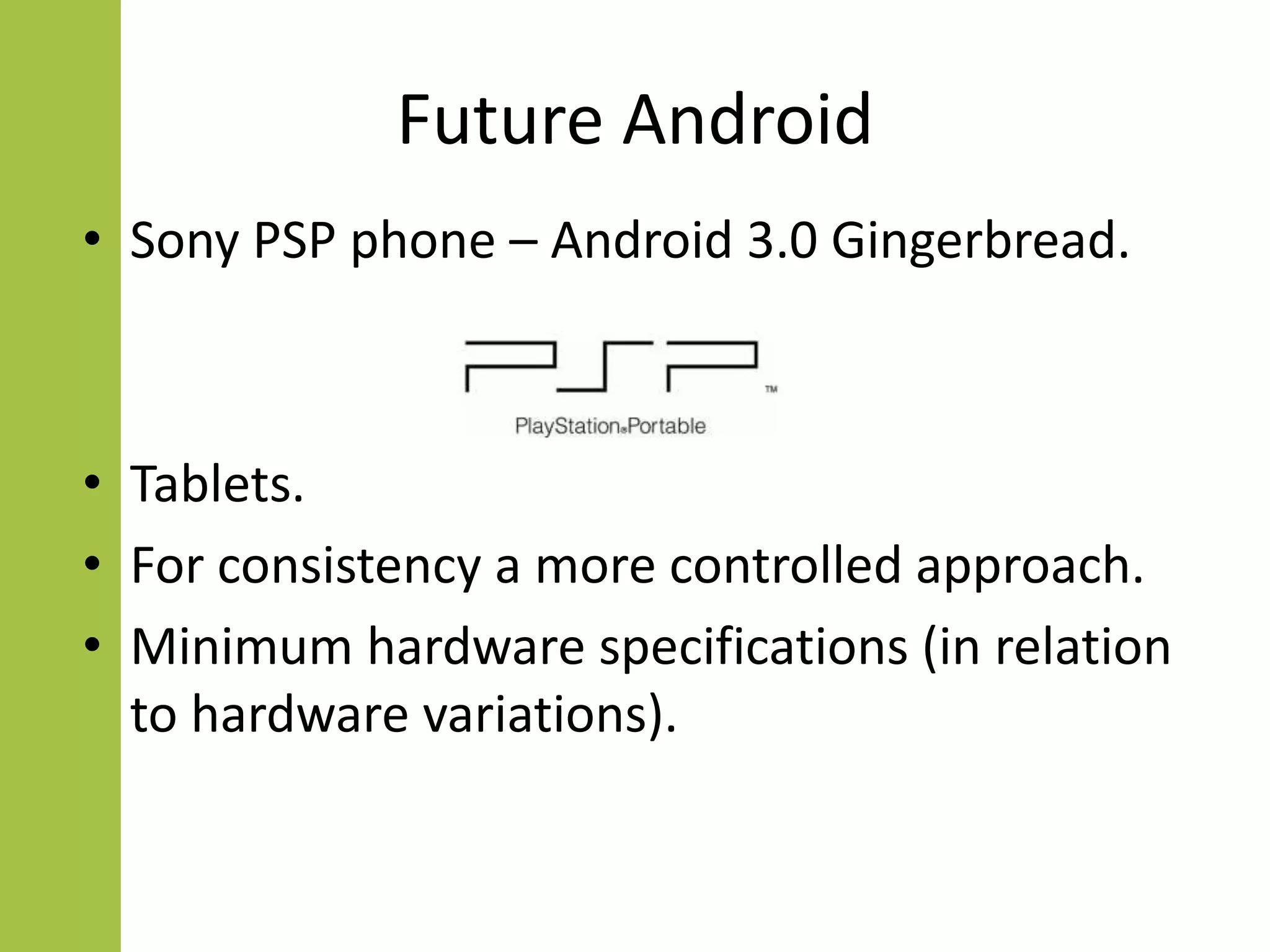 The evolution of_android | PPTX | Operating Systems | Computer Software and Applications