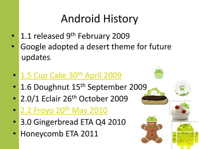 The evolution of_android | PPTX | Operating Systems | Computer Software and Applications