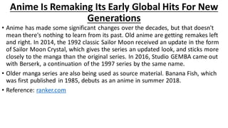 The evolution of anime | PDF