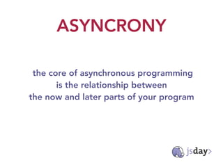 The evolution of asynchronous javascript | PDF
