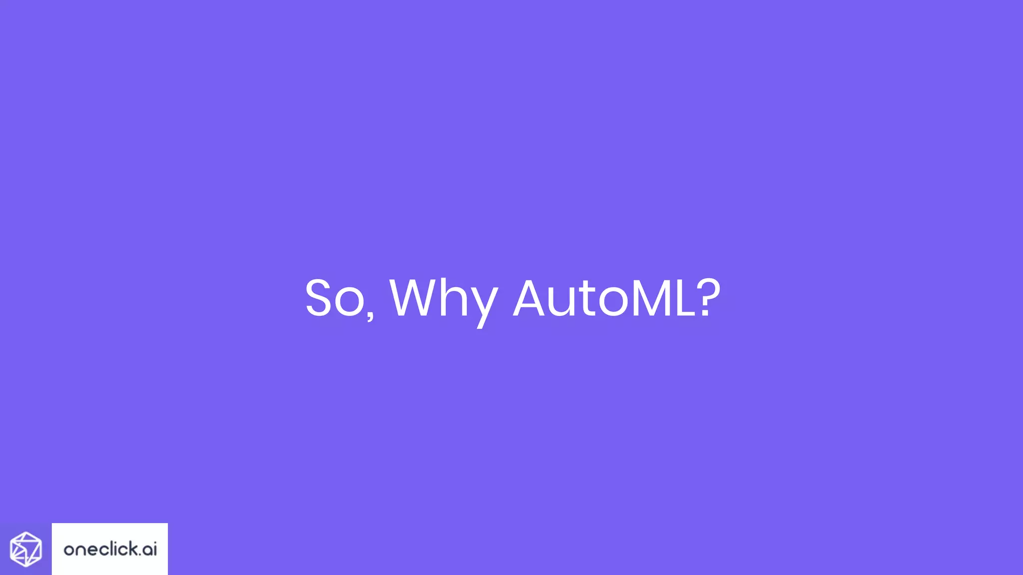 The Evolution of AutoML | PPT