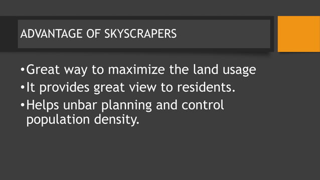 The evolution of skyscrapers | PPTX