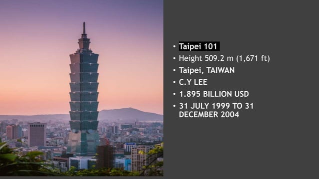 The evolution of skyscrapers | PPTX