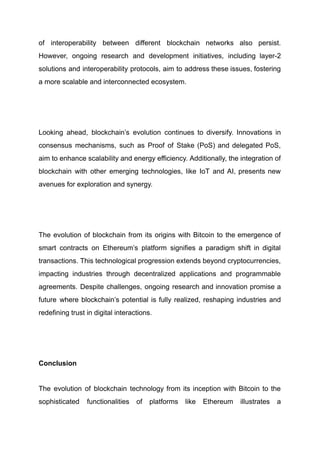 The Evolution of Blockchain Technology_ From Bitcoin to Smart Contracts.pdf