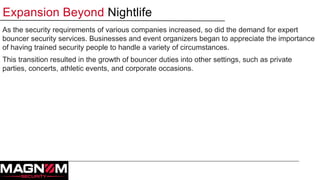 The Evolution of Bouncer Security: From Nightclubs to Corporate Events ...