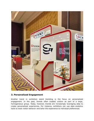 The Evolution of Branding in Exhibition Stands From Static Displays to ...