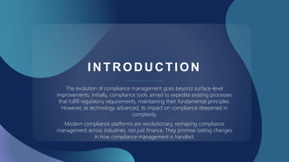 The Evolution of Compliance Management in the Digital Age | PPT