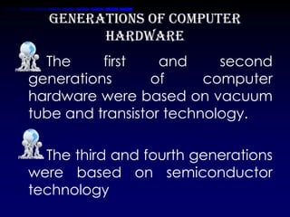 The evolution of computer | PPTX