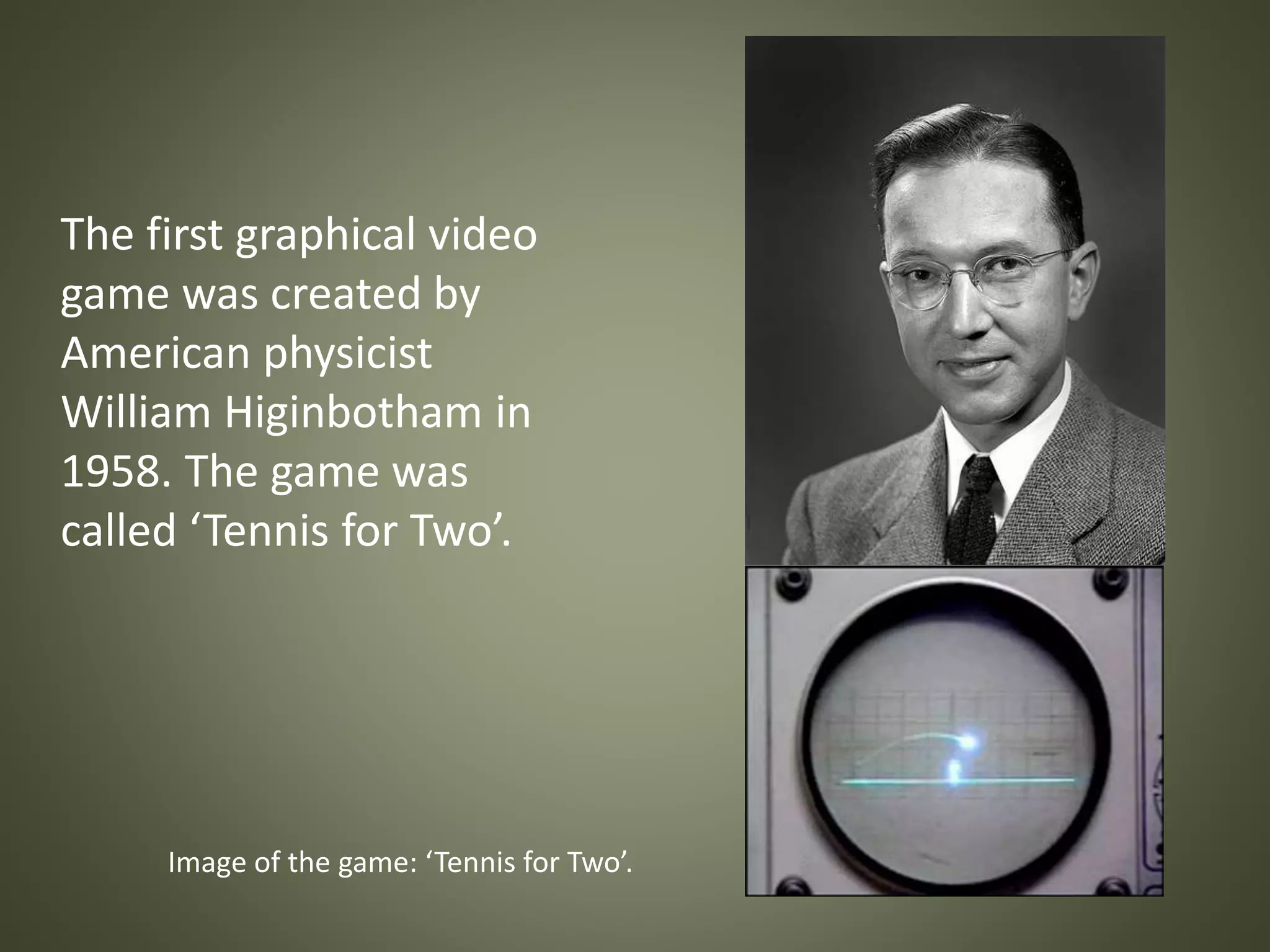 The evolution of computer games and its impact | PPTX