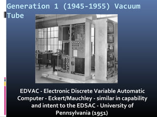 Electronic Discrete Variable Computer