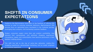 The Evolution of Consumer Behavior in Digital Commerce | PPTX