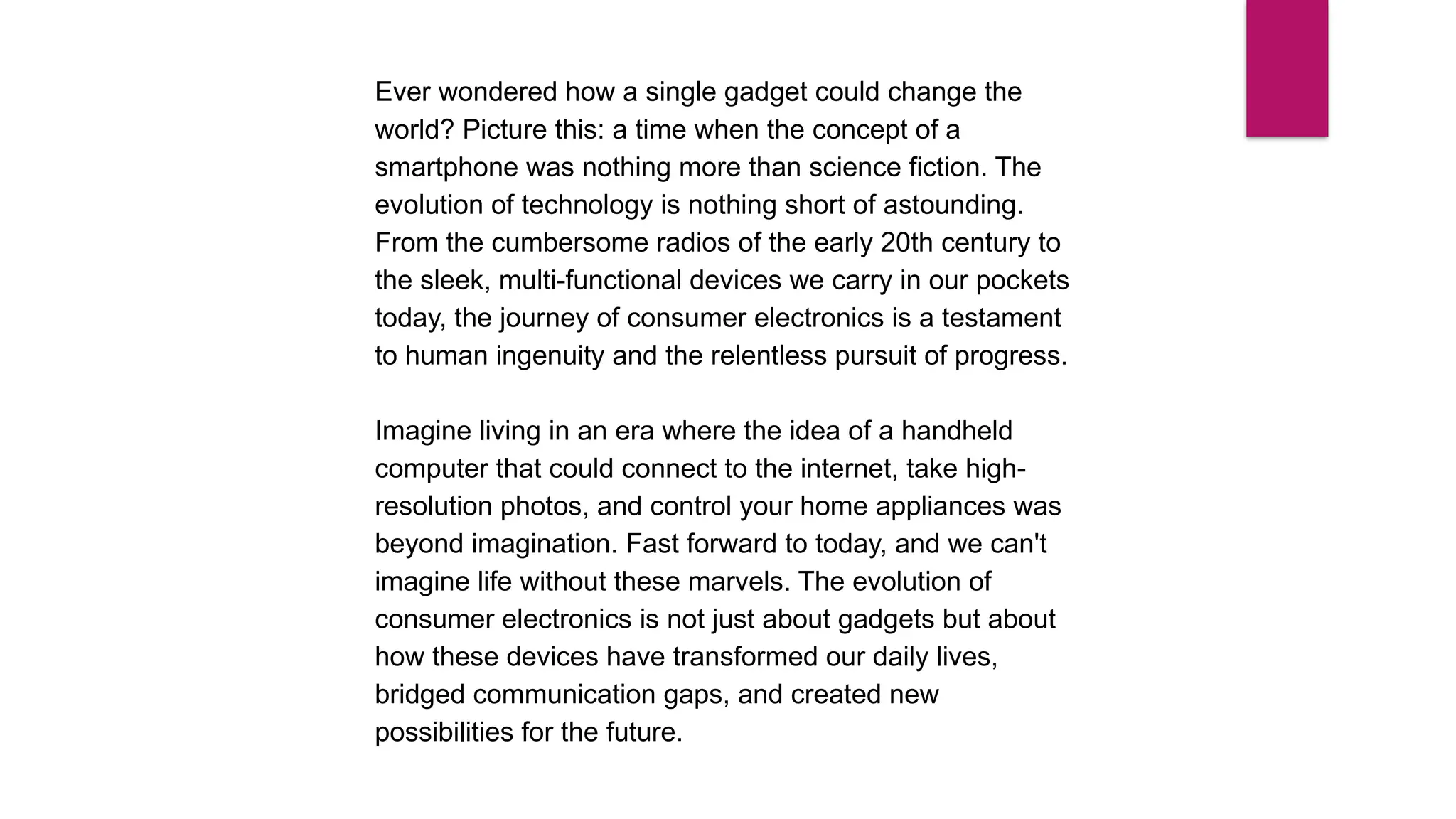 The Evolution of Consumer Electronics.pptx