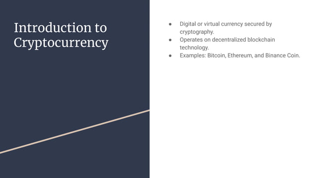 The Evolution of Cryptocurrency Opportunities and Challenges | PPT