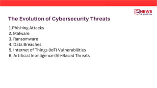 The Evolution of Cybersecurity Threats in a Digitally Connected World ...