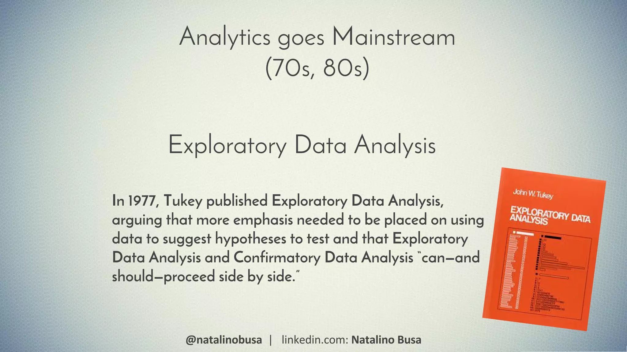 The evolution of data analytics | PDF