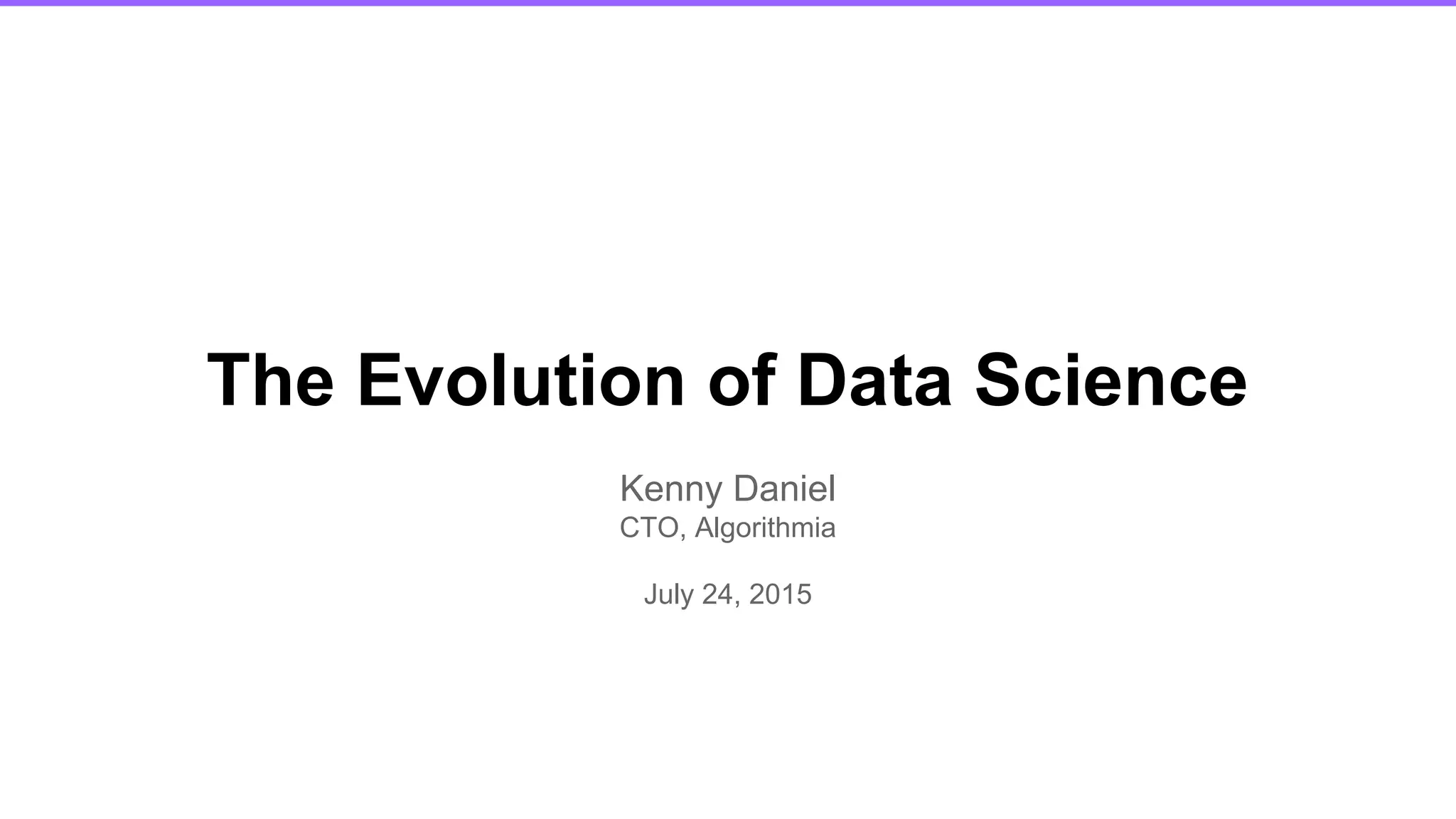 The Evolution of Data Science | PDF