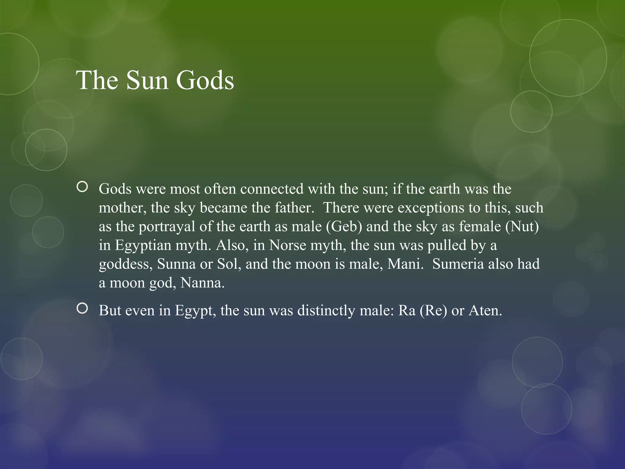 The evolution of deity gods revised 3 | PPT