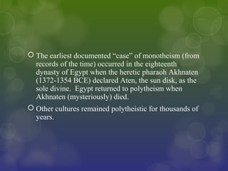 The evolution of deity gods revised 3 | PPT