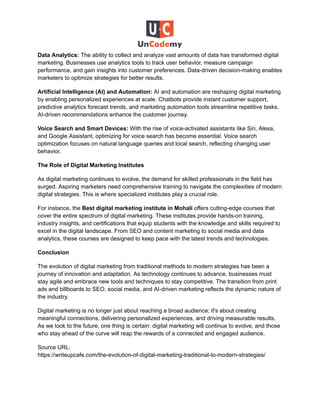 The Evolution of Digital Marketing_ Traditional to Modern Strategies.pdf