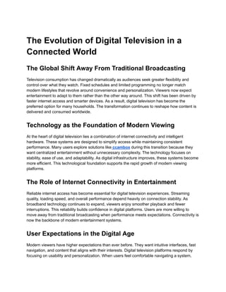 The Evolution of Digital Television in a Connected World.pdf