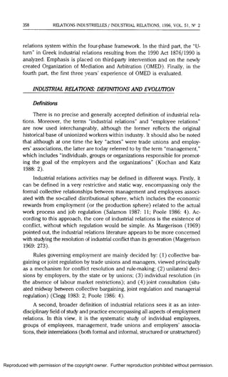 The evolution of dispute resolution, negotiation and mediation in ...