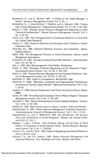 The evolution of dispute resolution, negotiation and mediation in ...