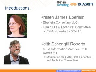 The Evolution of DITAs | PPT