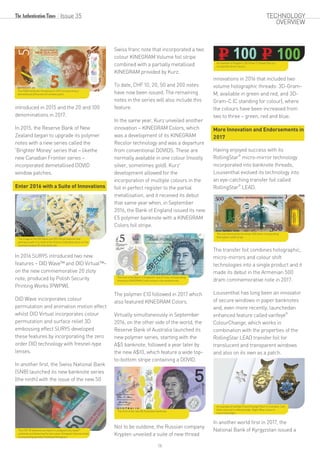 The Evolution of DOVID's on Banknotes | PDF