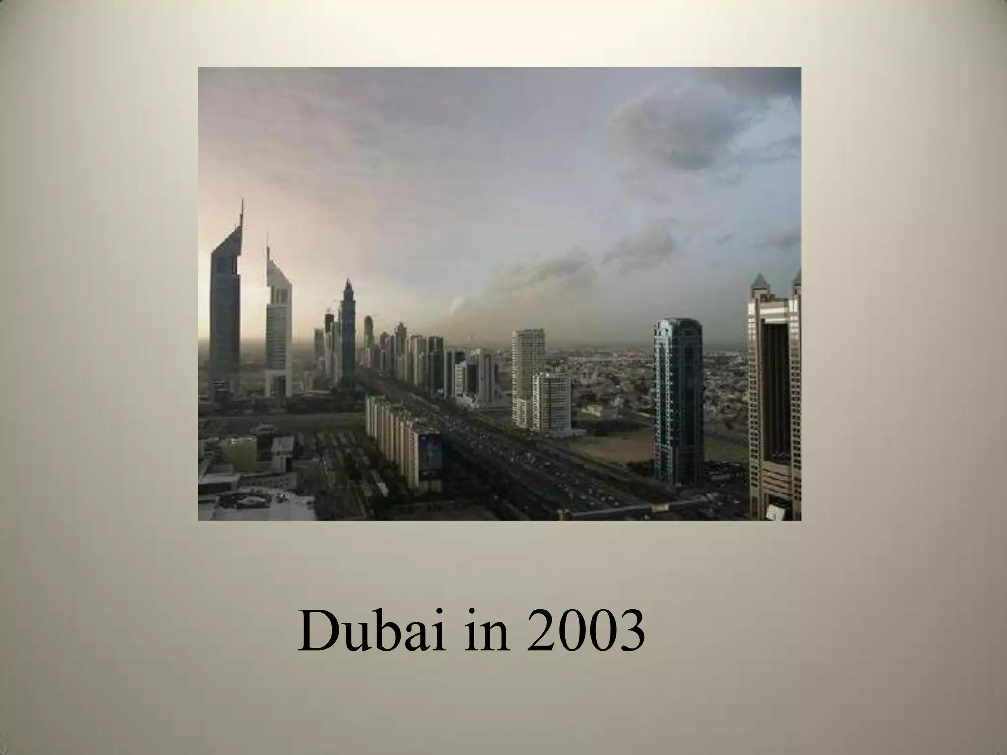 The evolution of DUBAI | PPTX