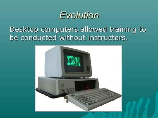 The evolution of_e-learning | PPT