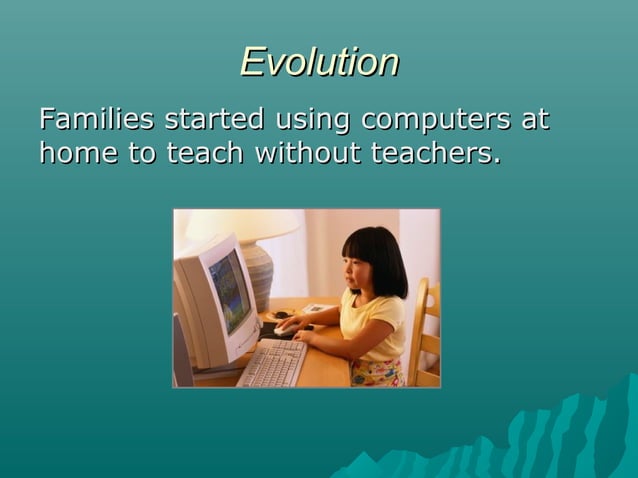 The evolution of_e-learning | PPT