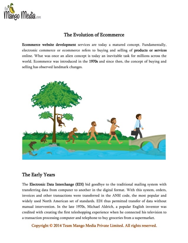 The Evolution of Ecommerce | PDF