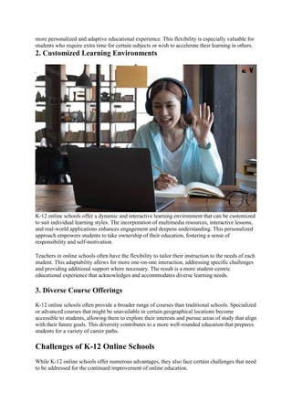 K-12 Online Schools: Exploring the Benefits and Challenges | Enterprise ...