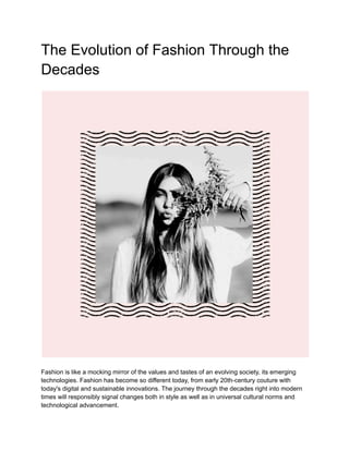 The Evolution of Fashion Through the Decades.pdf