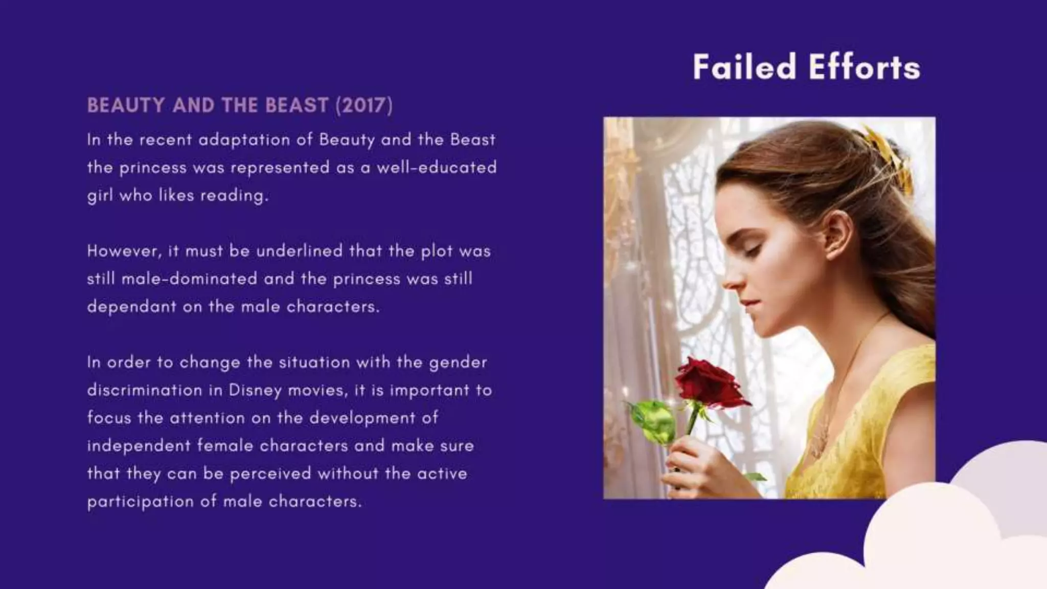 The Evolution of Female Representation in Disney Princess Films | PPTX