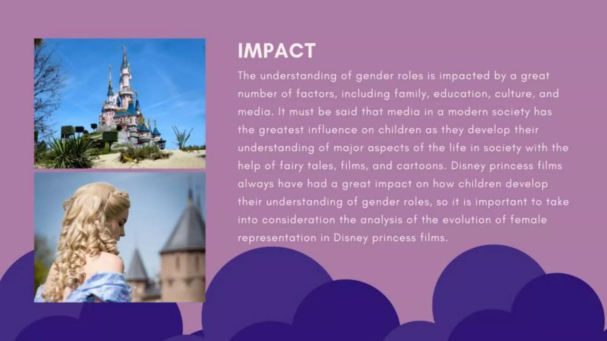 The Evolution of Female Representation in Disney Princess Films | PPTX