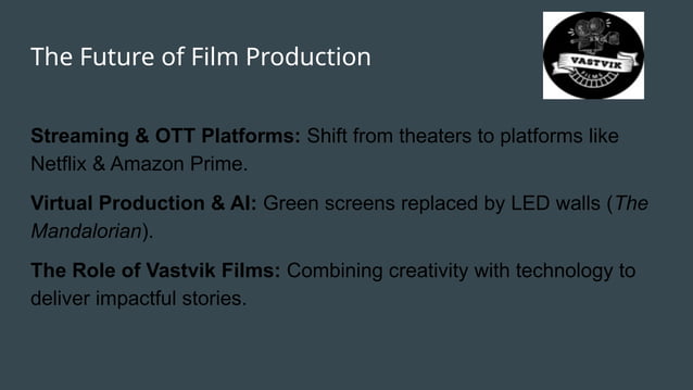 The Evolution of Film Production.ppttttx | PPT
