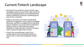The Evolution of Fintech Space | PPTX