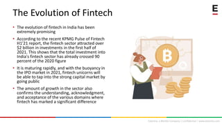 The Evolution of Fintech Space | PPTX