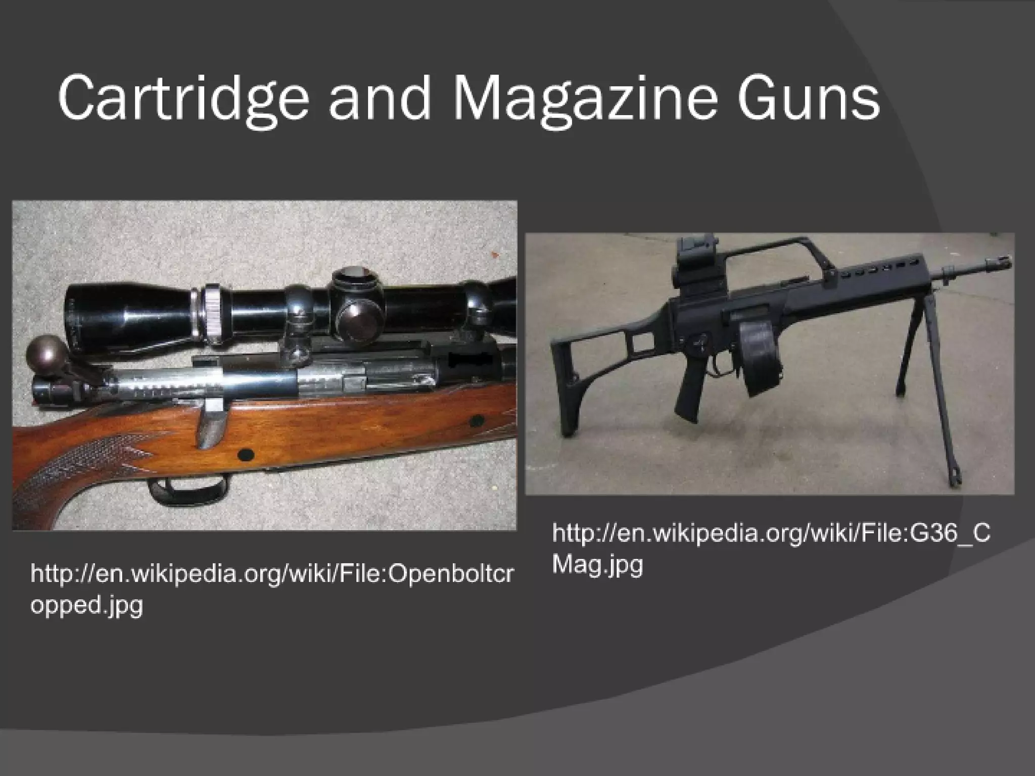 The evolution of firearms | PPT