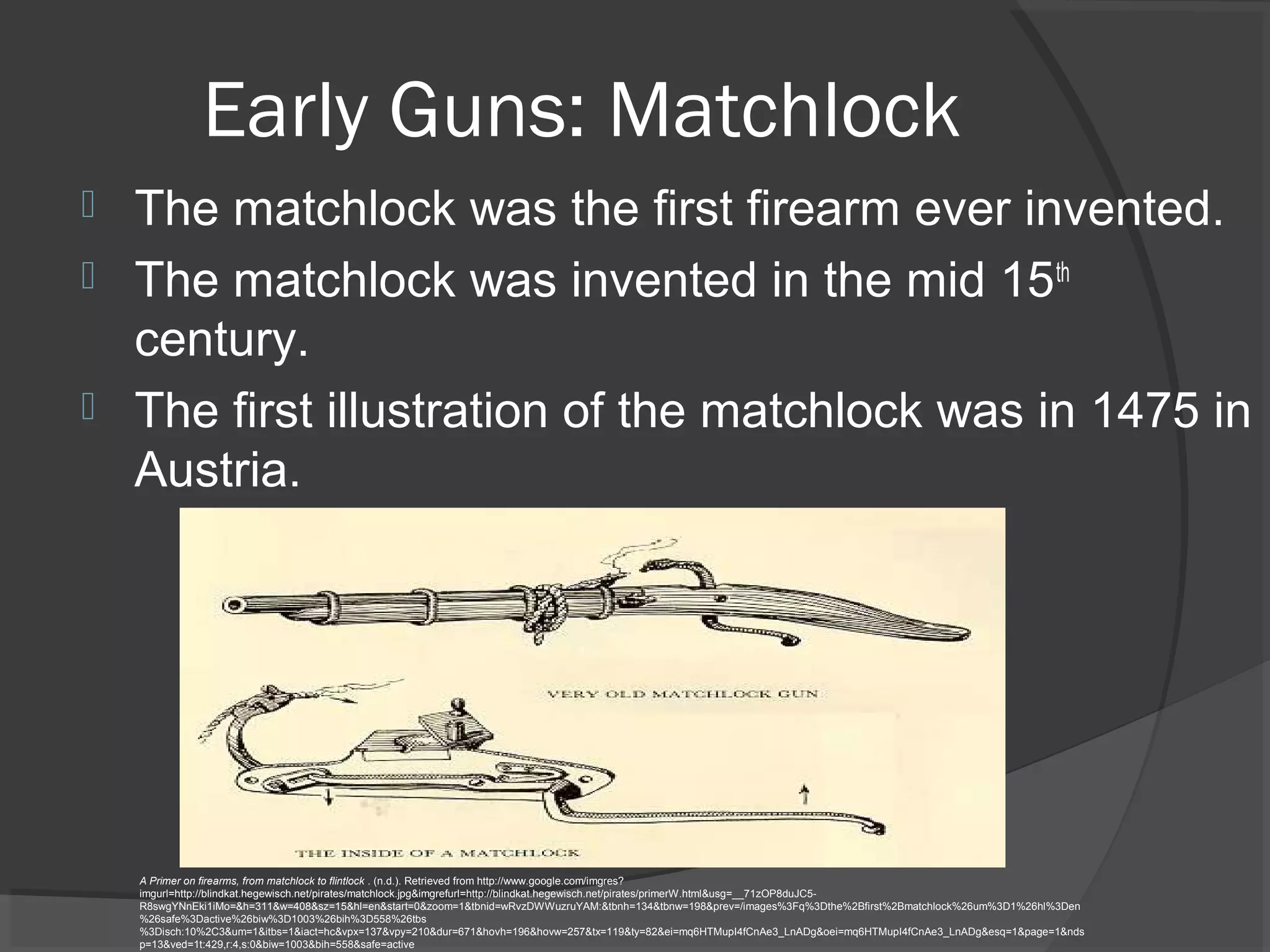 The evolution of firearms | PPT