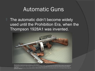 The evolution of firearms | PPT