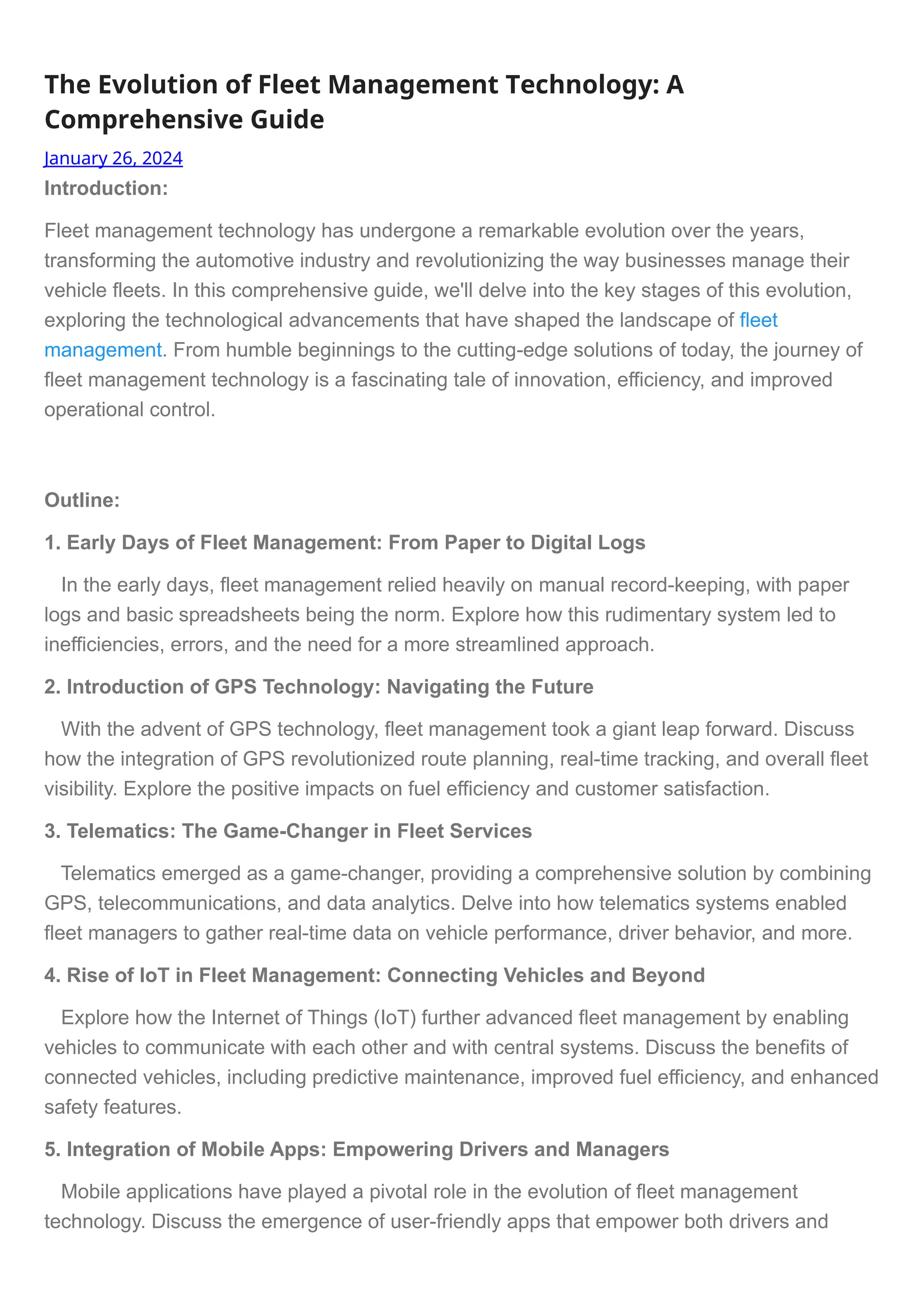 The Evolution of Fleet Management Technology A Comprehensive Guide.docx