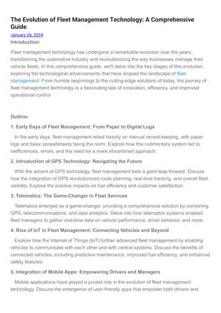 The Evolution of Fleet Management Technology A Comprehensive Guide.docx